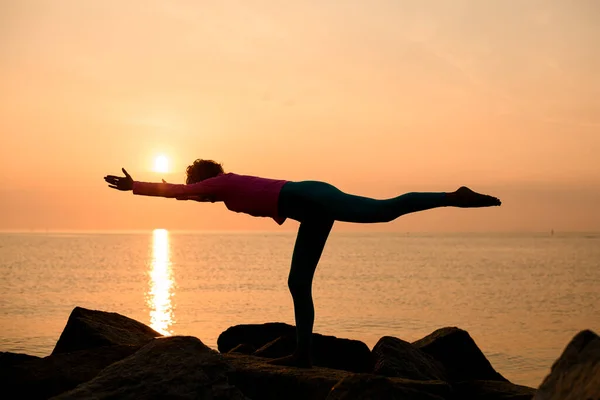 Balancing Stick Pose