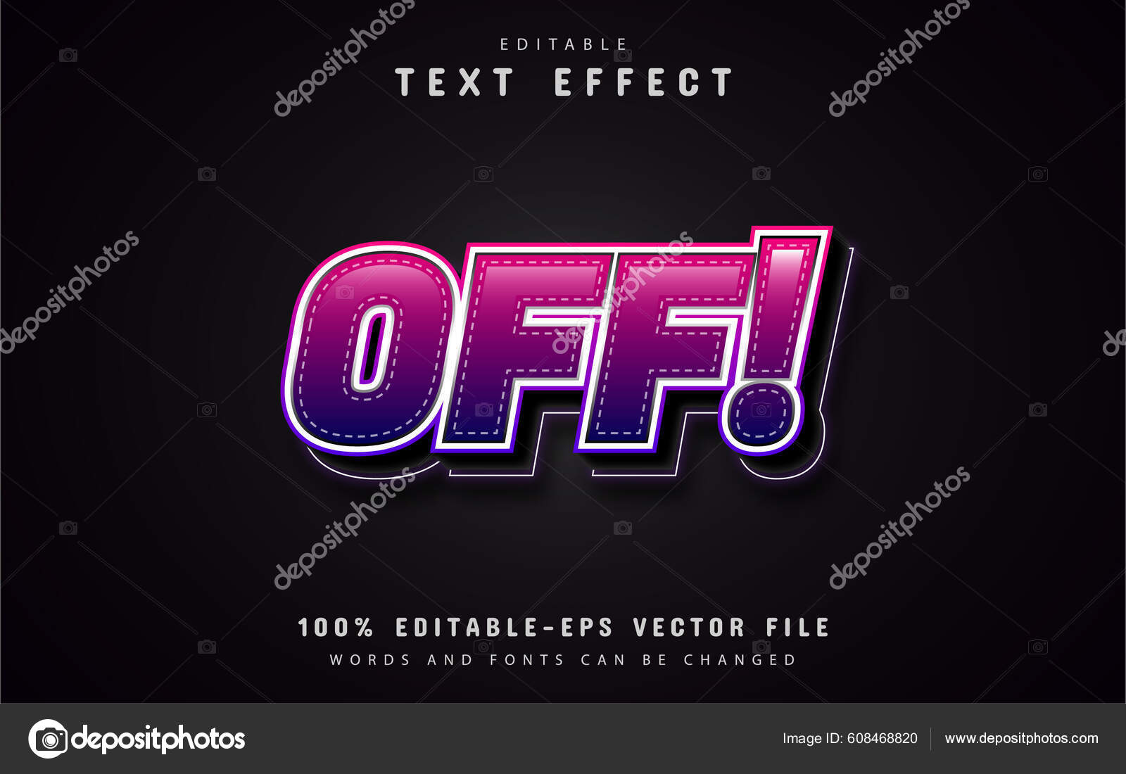 Text Purple Gradient Text Effect Stock Vector by ©tridatustudio 608468820 Text Purple Gradient Text Effect Stock Vector by ©tridatustudio 608468820