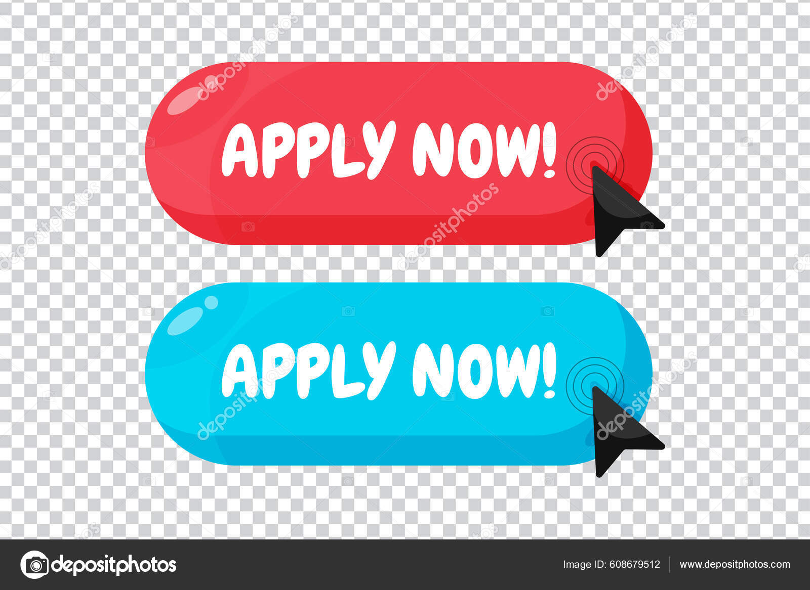 Apply Now Buttons Icon Blank Background Stock Vector by ©tridatustudio ...