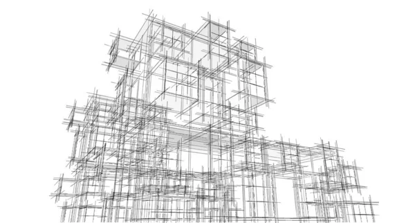Abstract Architectural Drawings