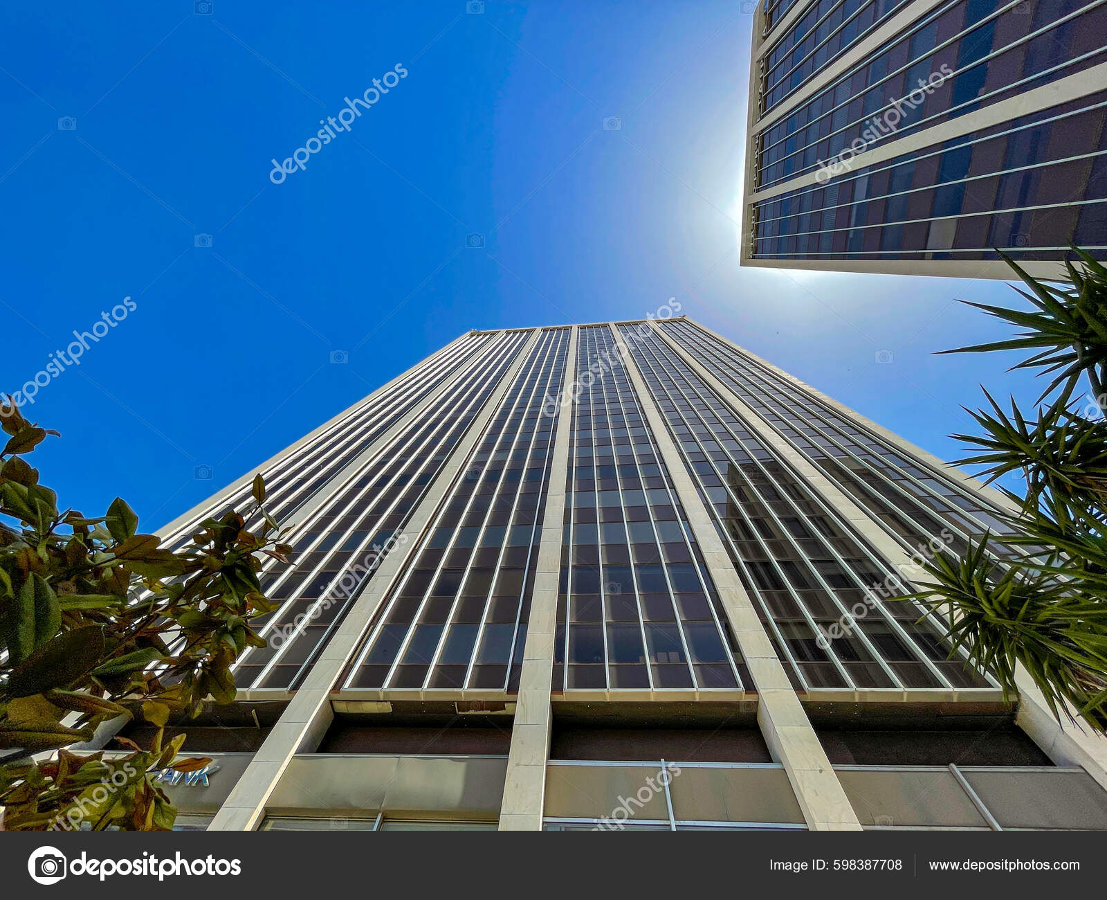 Iconic Tower Athens Greece Tallest Structure Metropolitan Dense ...