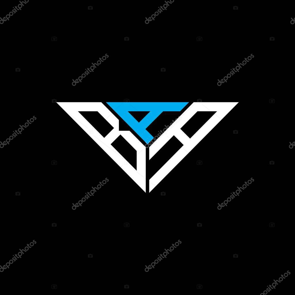 Diseño creativo del logotipo de la letra BAA con gráfico vectorial ... Diseño creativo del logotipo de la letra BAA con gráfico vectorial ...