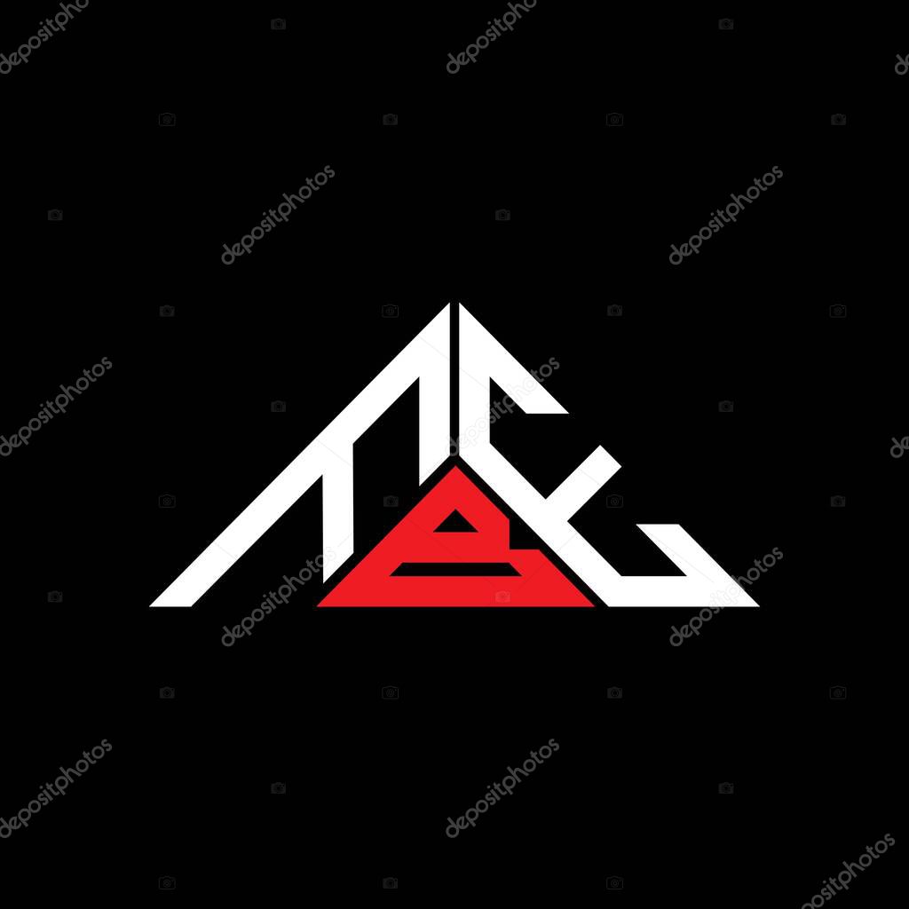 Diseño creativo del logotipo de la letra de FBE con gráfico vectorial ...
