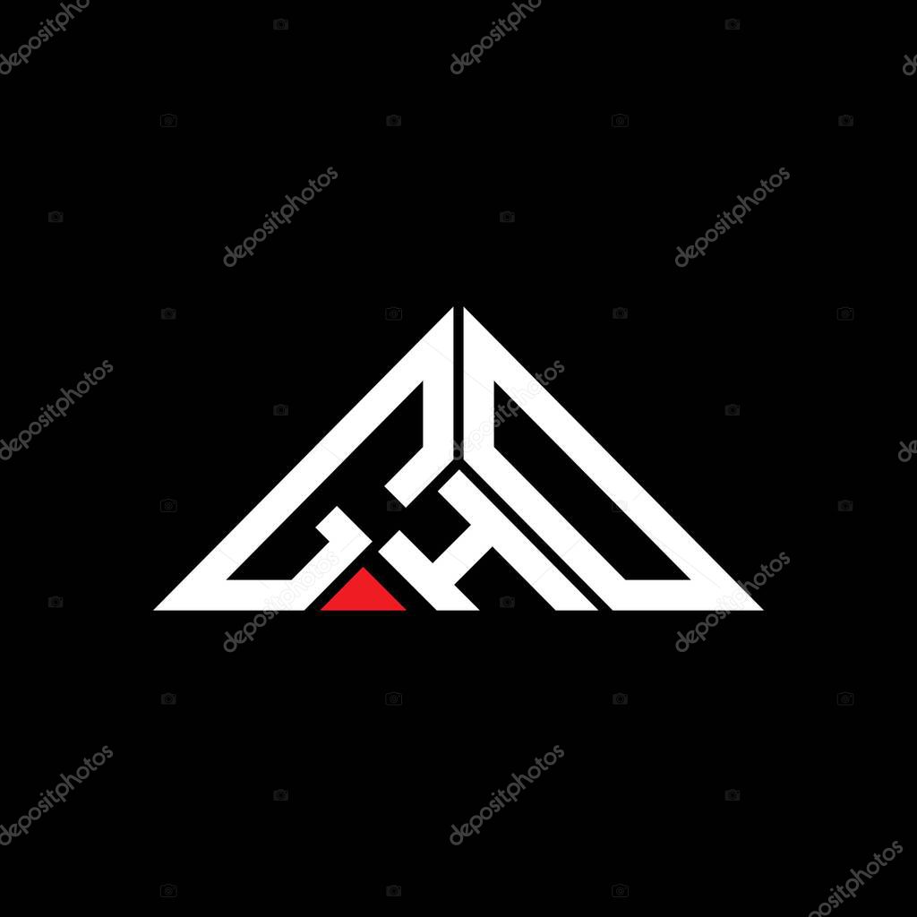 Dise o creativo del logotipo de la letra GHD con gr fico vectorial, logotipo simple y moderno ...