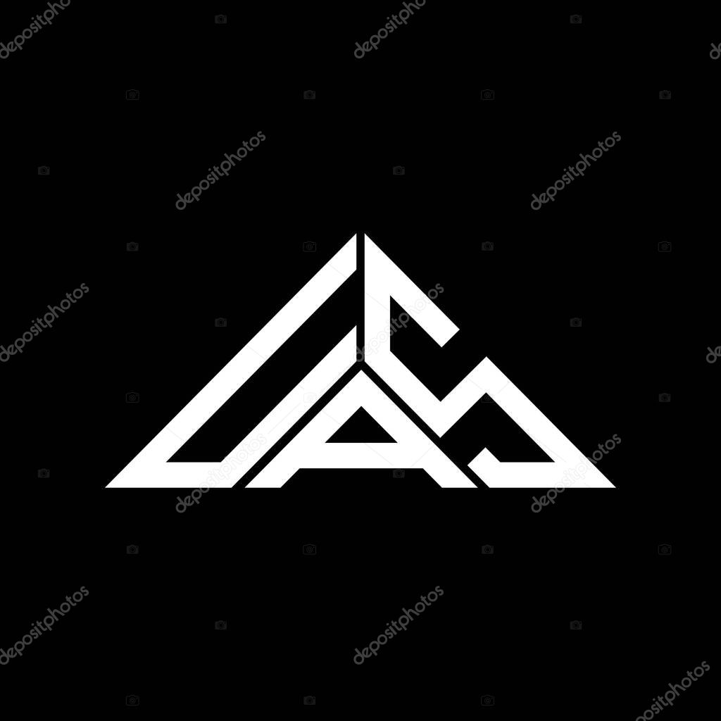 Dise o creativo del logotipo de la letra de UAS con gr fico vectorial, logotipo simple y moderno ...
