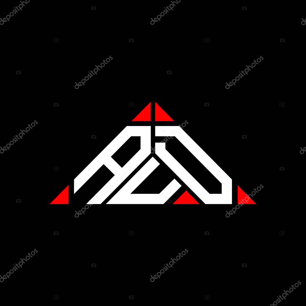 Dise o creativo del logotipo de la letra AUD con gr fico vectorial, logotipo simple y moderno ...