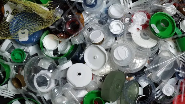 Single Use Plastic Garbage One Household Bring Awareness Pollution ...