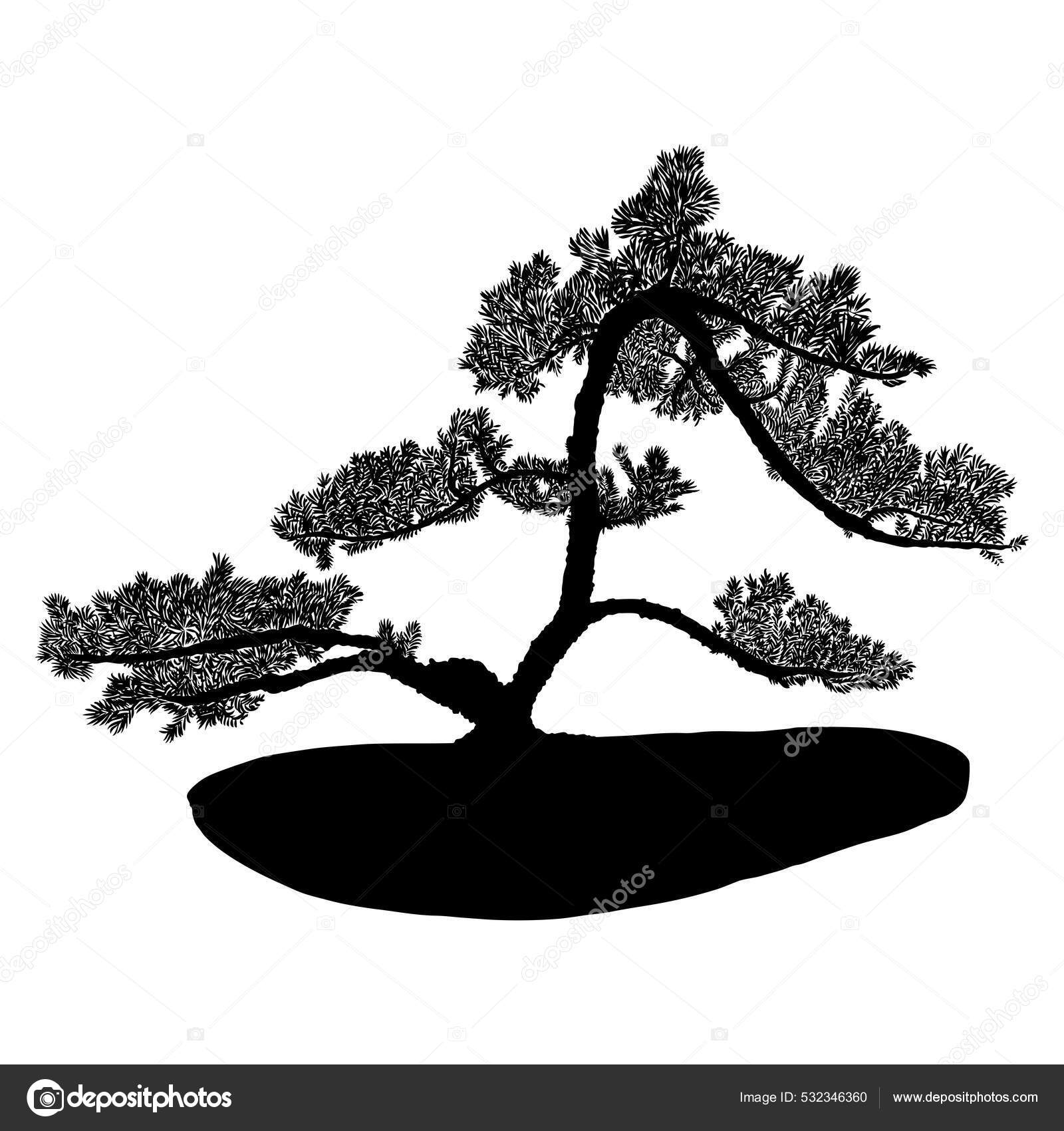 Japanese Tree Vector
