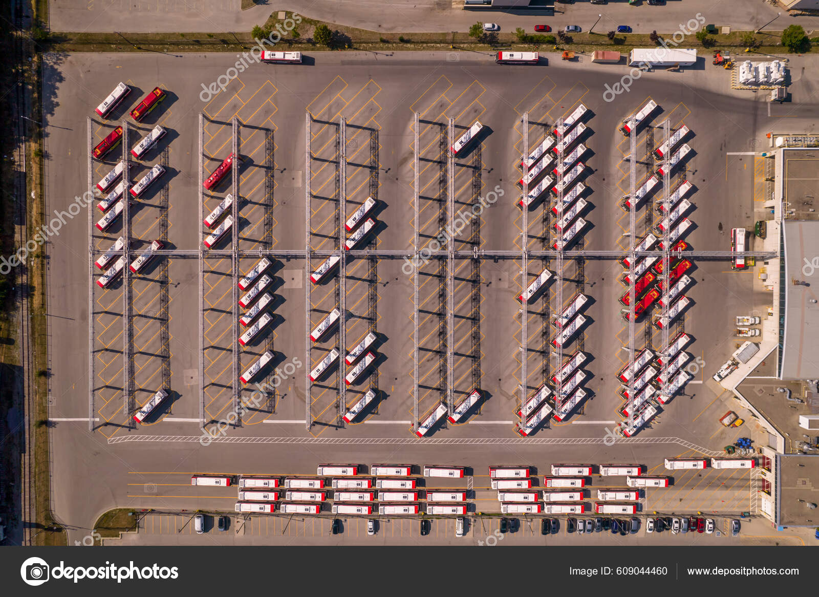 Park New Ttc Buses Operated Toronto Transit Commission City Public ...