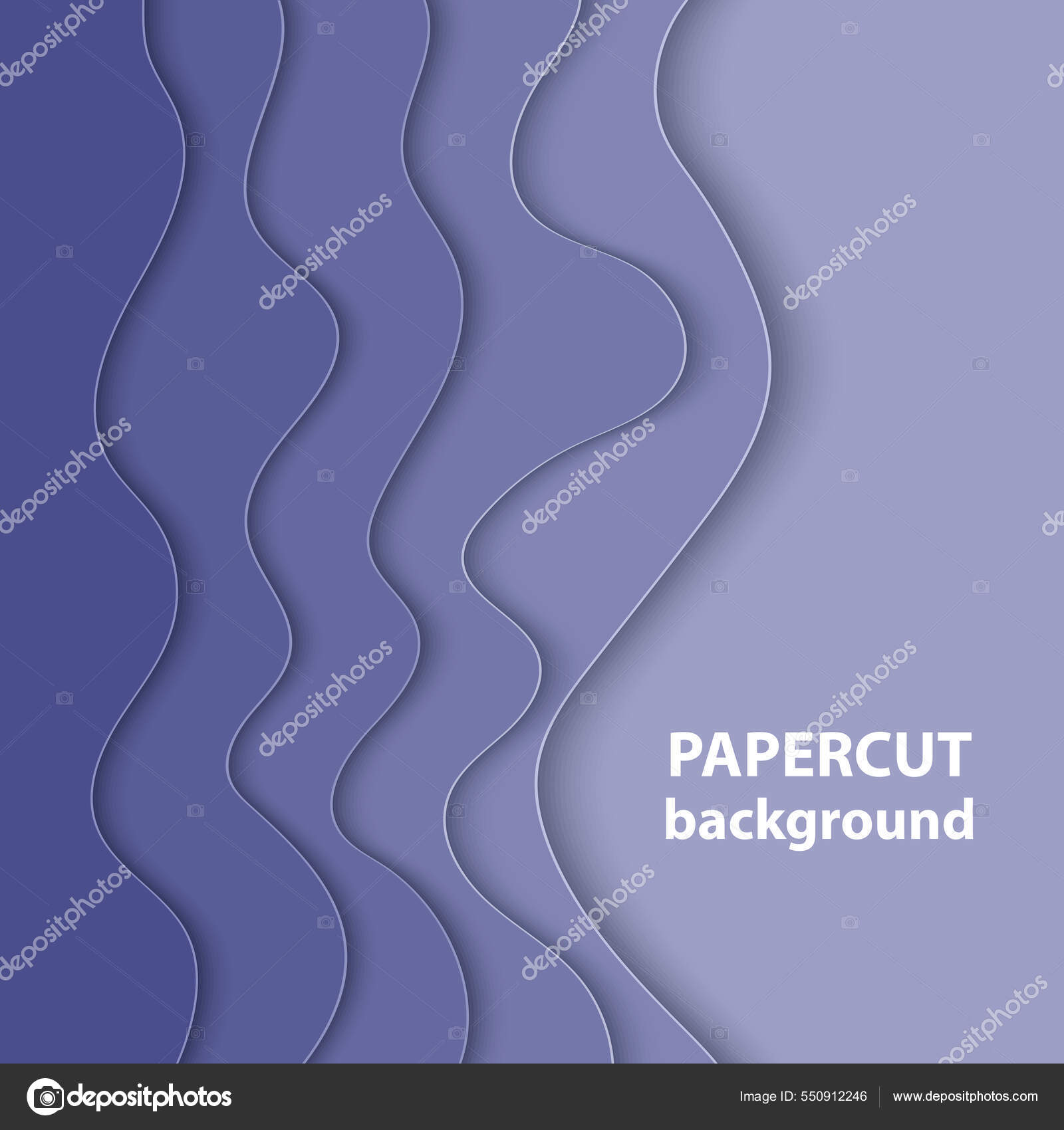 Vector Background Violet Colorful Paper Cut Shapes Abstract Paper Art ...