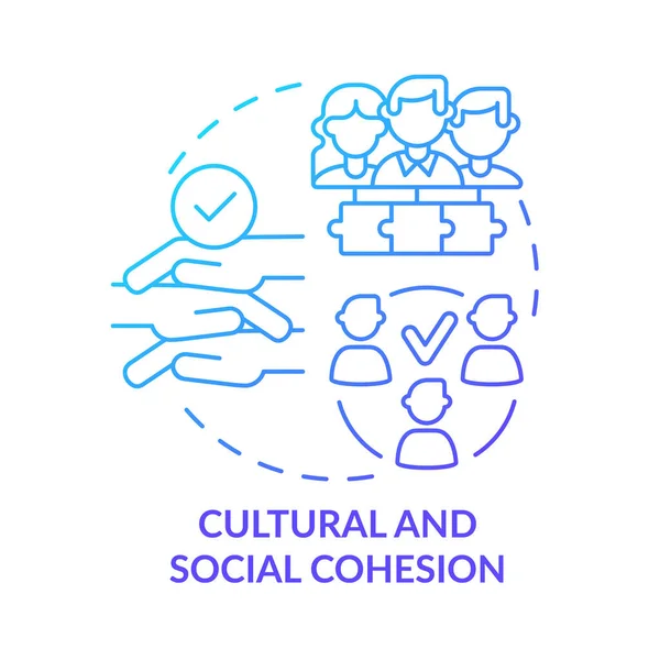 Understanding Holacracy Blue Gradient Concept Icon Information Analysis ...