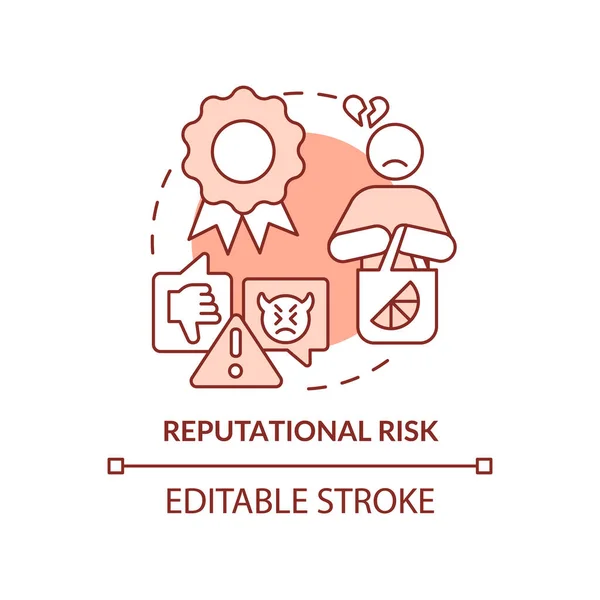 Identifying Risks Concept Icon Risk Management Process Abstract Idea ...