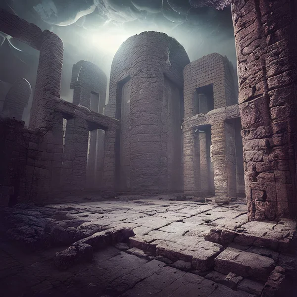 Fantasy Underground Ruins