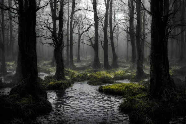 Fantasy dark forest Stock Photos, Royalty Free Fantasy dark forest ...