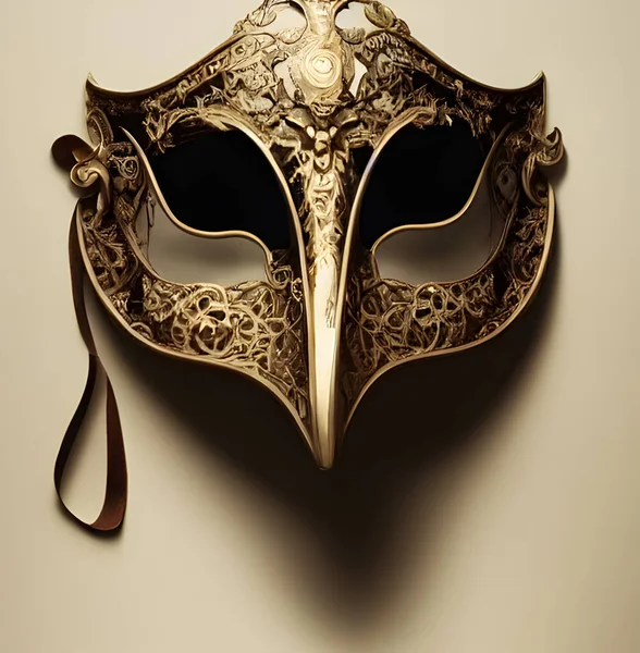 Intricate Masquerade Mask Template