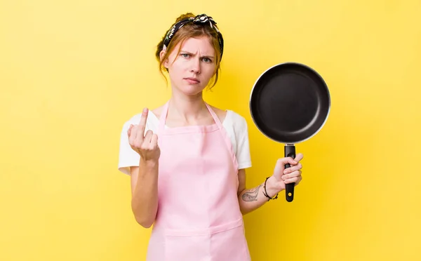 Angry woman frying pan Stock Photos, Royalty Free Angry woman frying ...