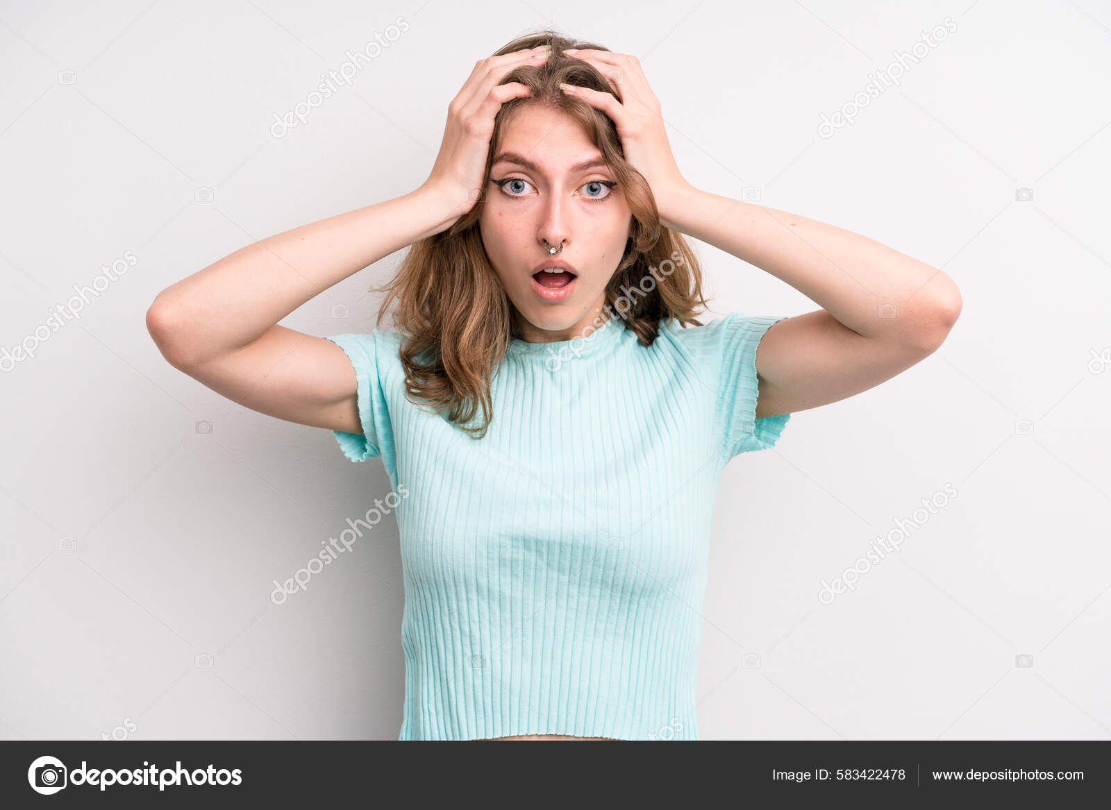 Horrified Little Girl