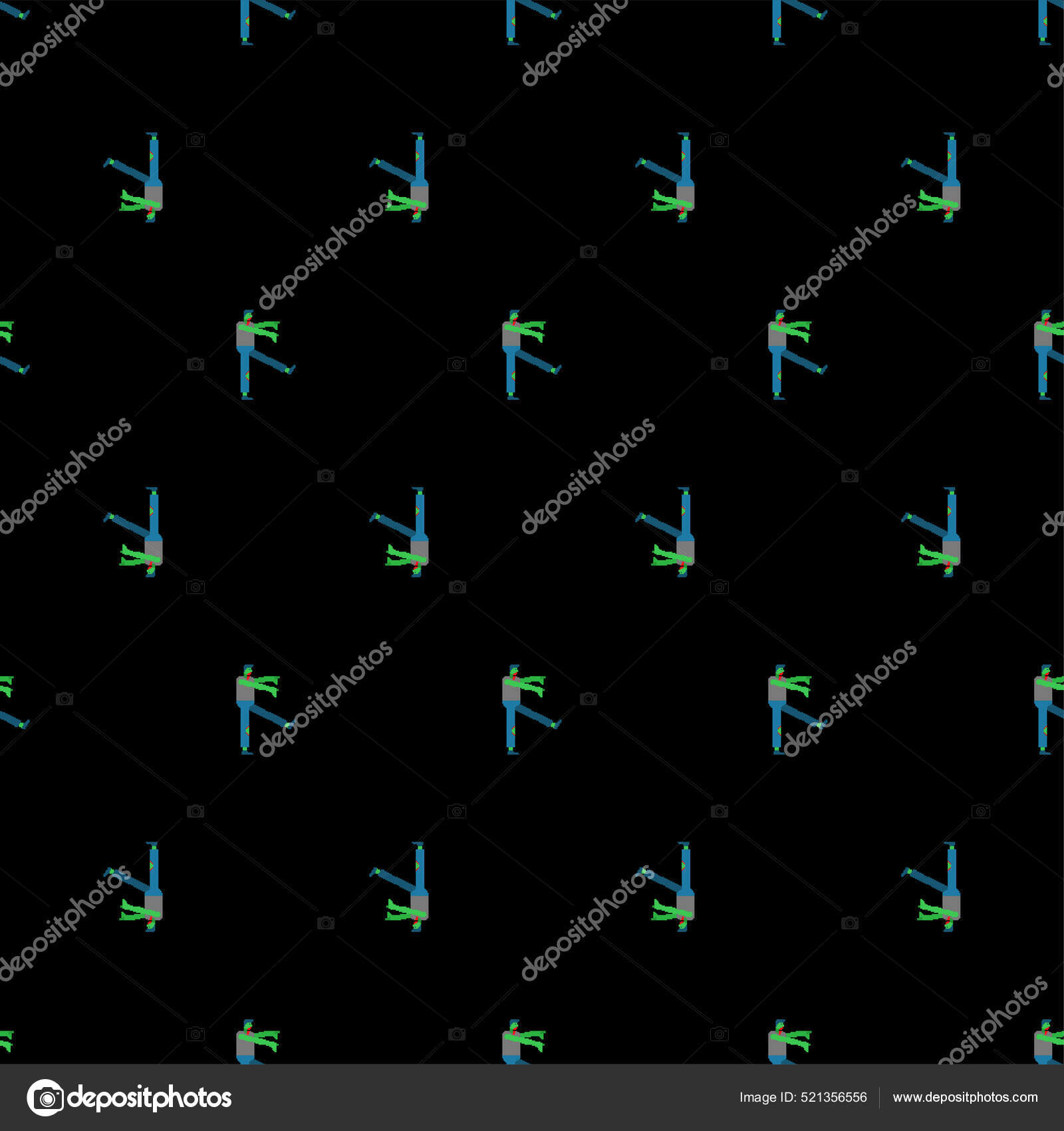 Zombie Pixel Art Pattern Seamless Pixelated Zombi Background Bit Dead ...