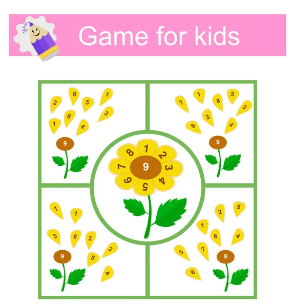 Education Logic Game Kids Connect Details Geometric Shapes Preschool ...
