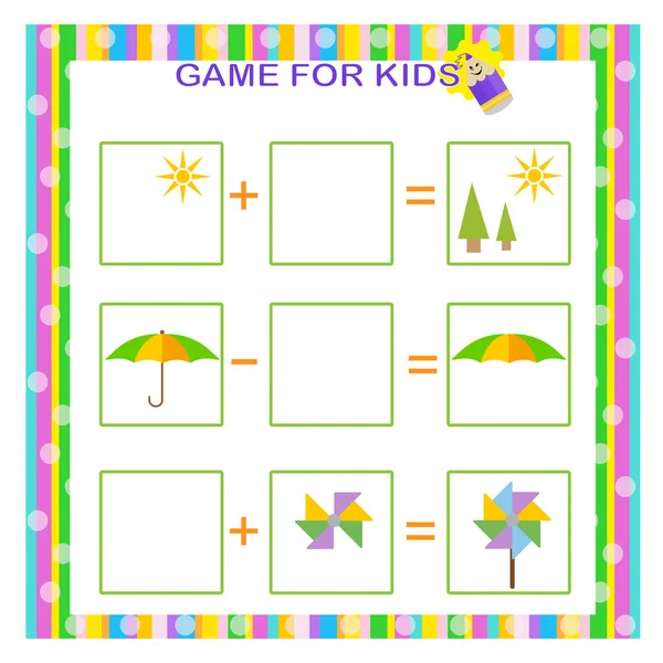 Match Color Attention Tasks Children Preschool Worksheet Activity ...
