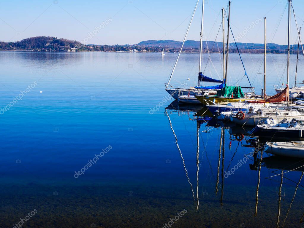26 febrero 2022-Lesa-Italia-La hermosa ciudad de Lesa a orillas del ...