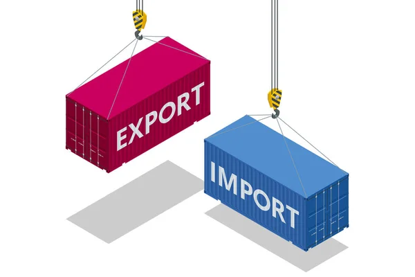Export of goods imágenes de stock de arte vectorial | Depositphotos