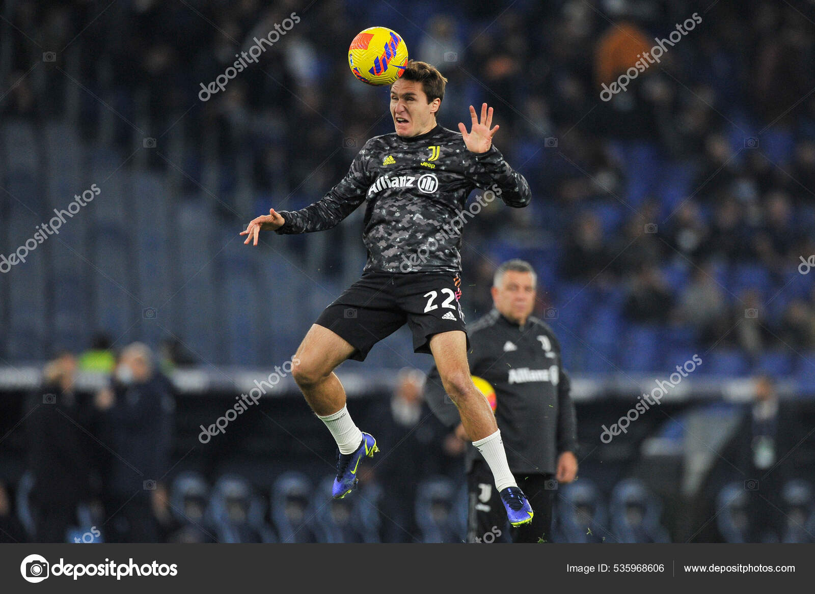 Federico Chiesa Player Juventus Match Italian Seriea Championship Lazio ...