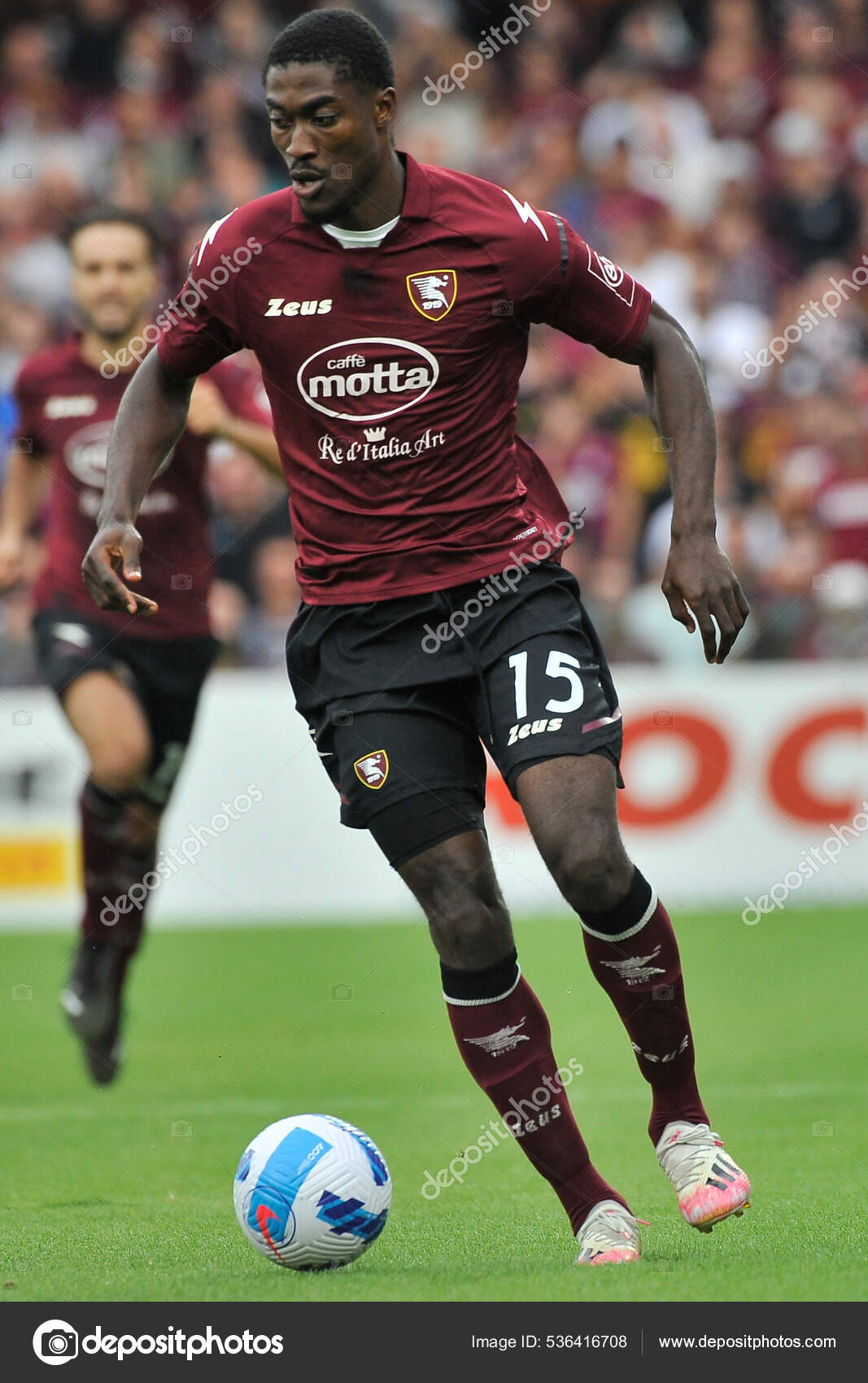Cedric Gondo Player Salernitana Match Italian Serie Championship ...