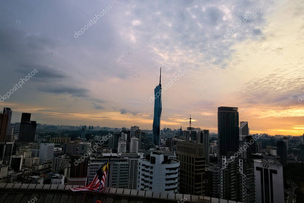 Kuala Lumpur, Malasia - 19 / 09 / 2022: Merdeka 118, también conocido ...