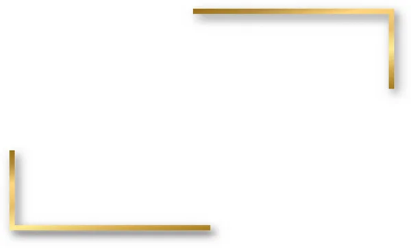 Bingkai Vintage Berkilau Emas Dengan Bayangan Latar Belakang Transparan ...