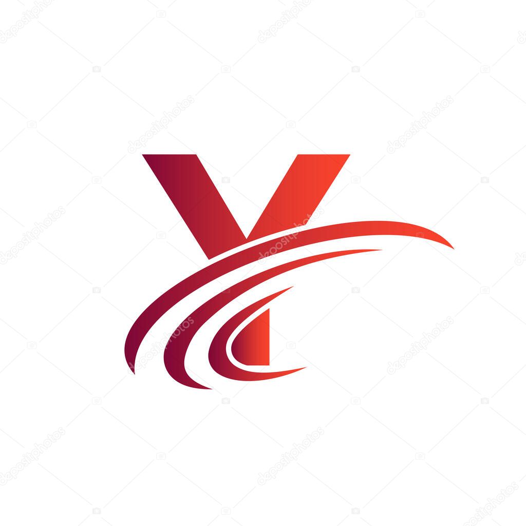 Letra Y Logo Sign Design Template. Diseño inicial del logotipo de Y ...