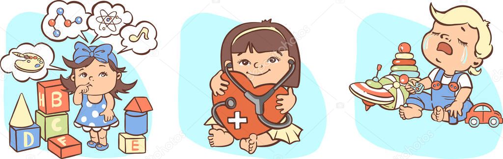 43 Determined kid Vector Images, Determined kid Illustrations ...