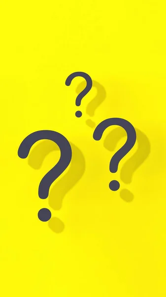 Yellow Question Mark Question Mark Symbol Background Graphics