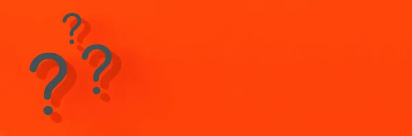 Question Marks Shadow Yellow Background Technical Support Answers ...