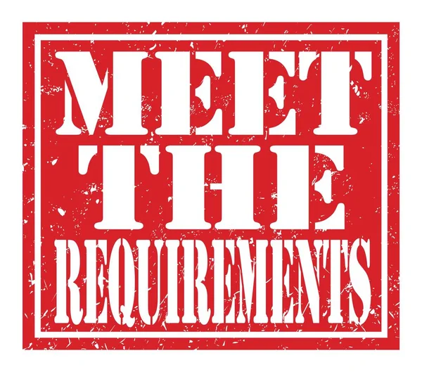 Meet requirements Pictures, Meet requirements Stock Photos & Images ...