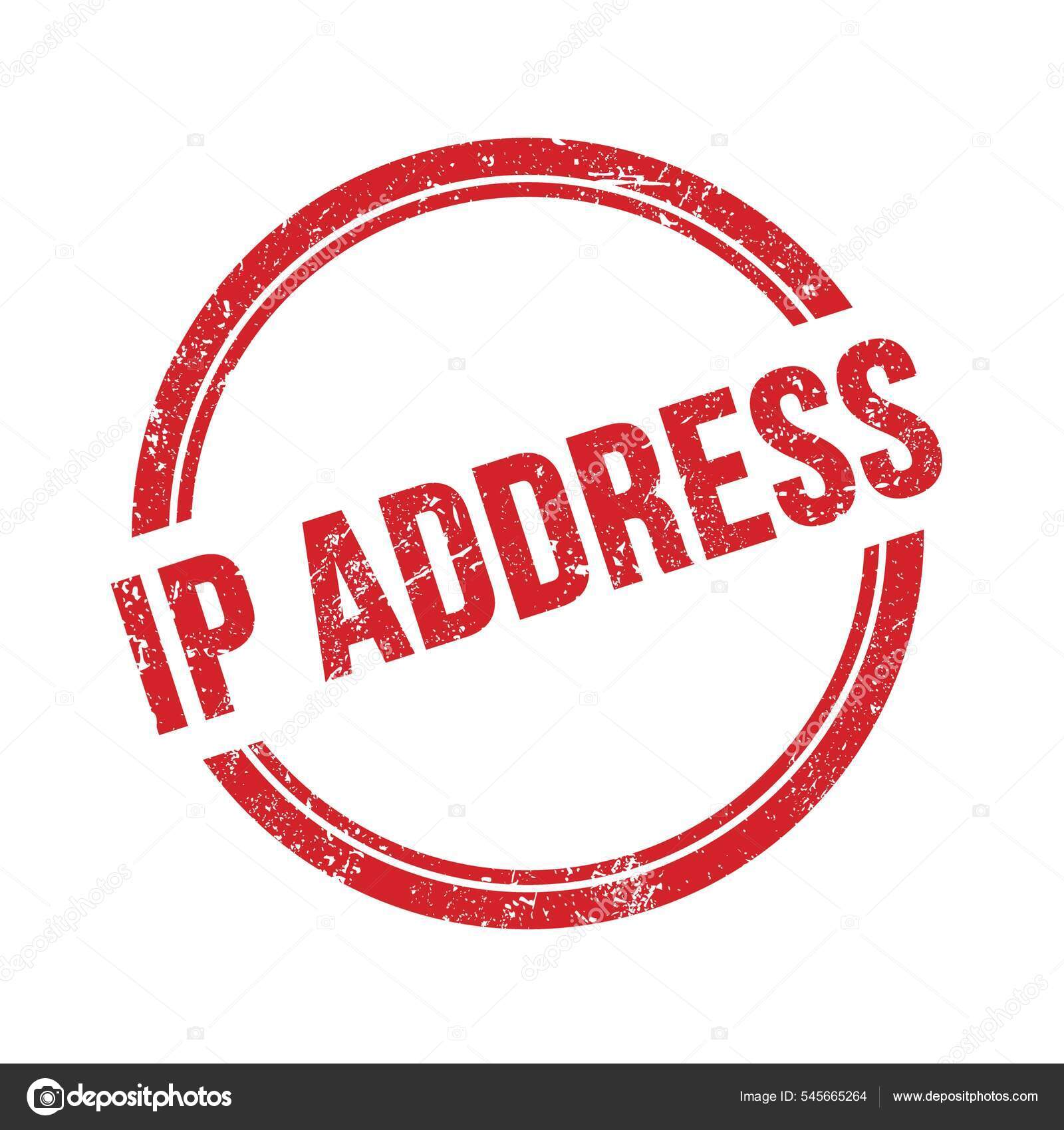 Address Text Written Red Grungy Vintage Stamp — Stock Photo © outchill ...