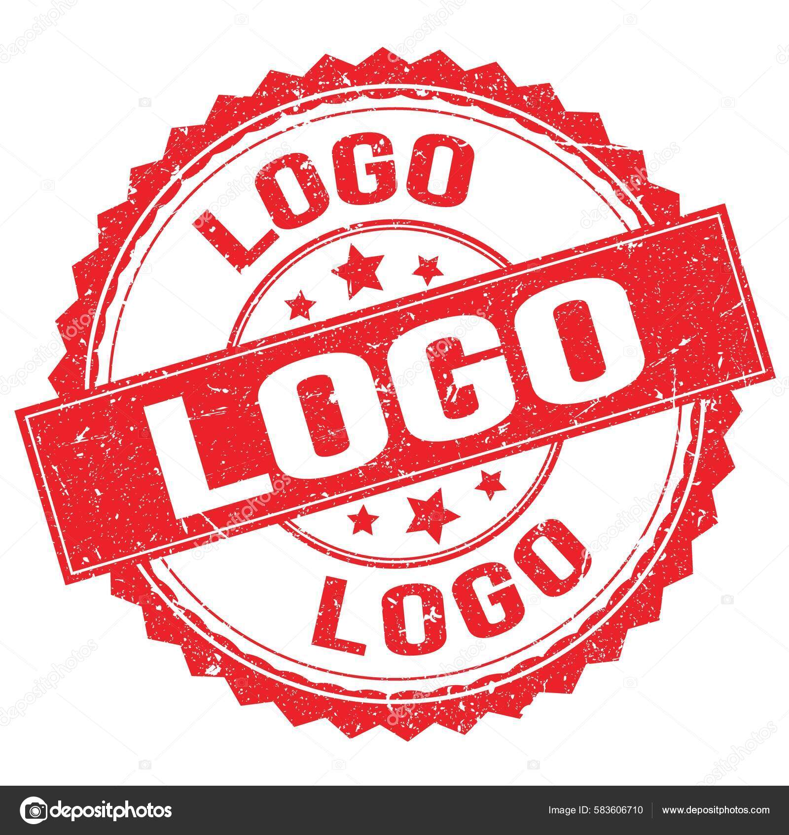 Logo Text Written Red Stamp Sign Stock Illustration by ©outchill #583606710