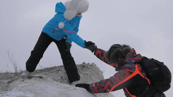 Helping someone up a mountain Stock Photos, Royalty Free Helping ...