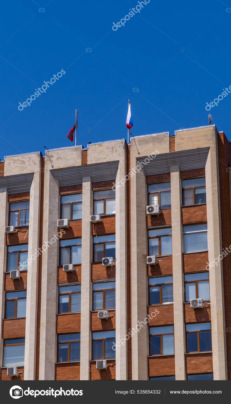 Tiraspol Transnistria June 2021 Vertical View Supreme Council ...