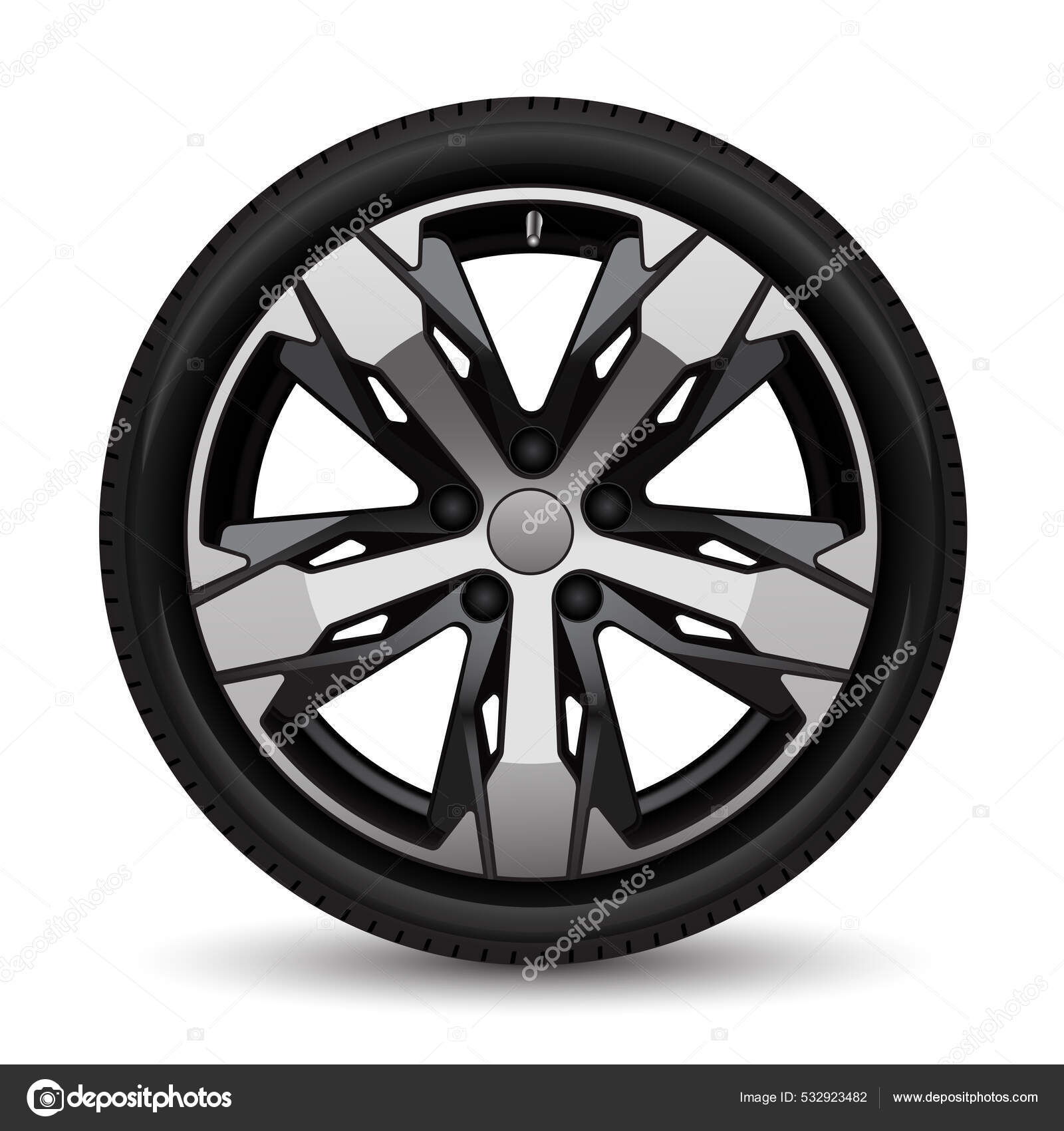 Racing Tire Vector