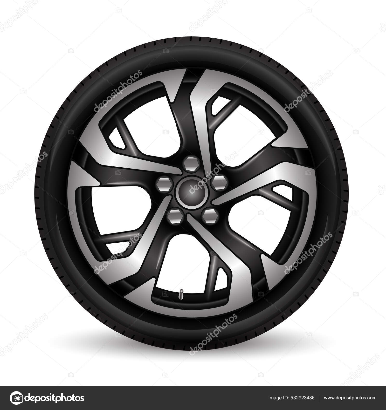 Racing Tire Vector