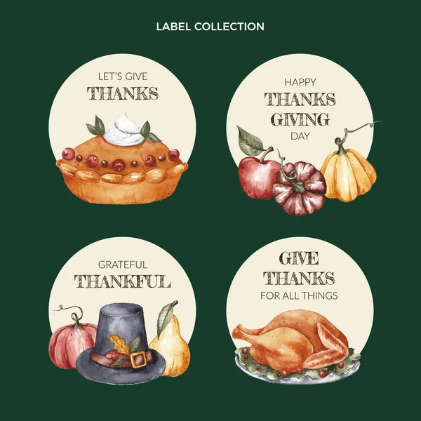 100,000 Thanksgiving labels Vector Images | Depositphotos