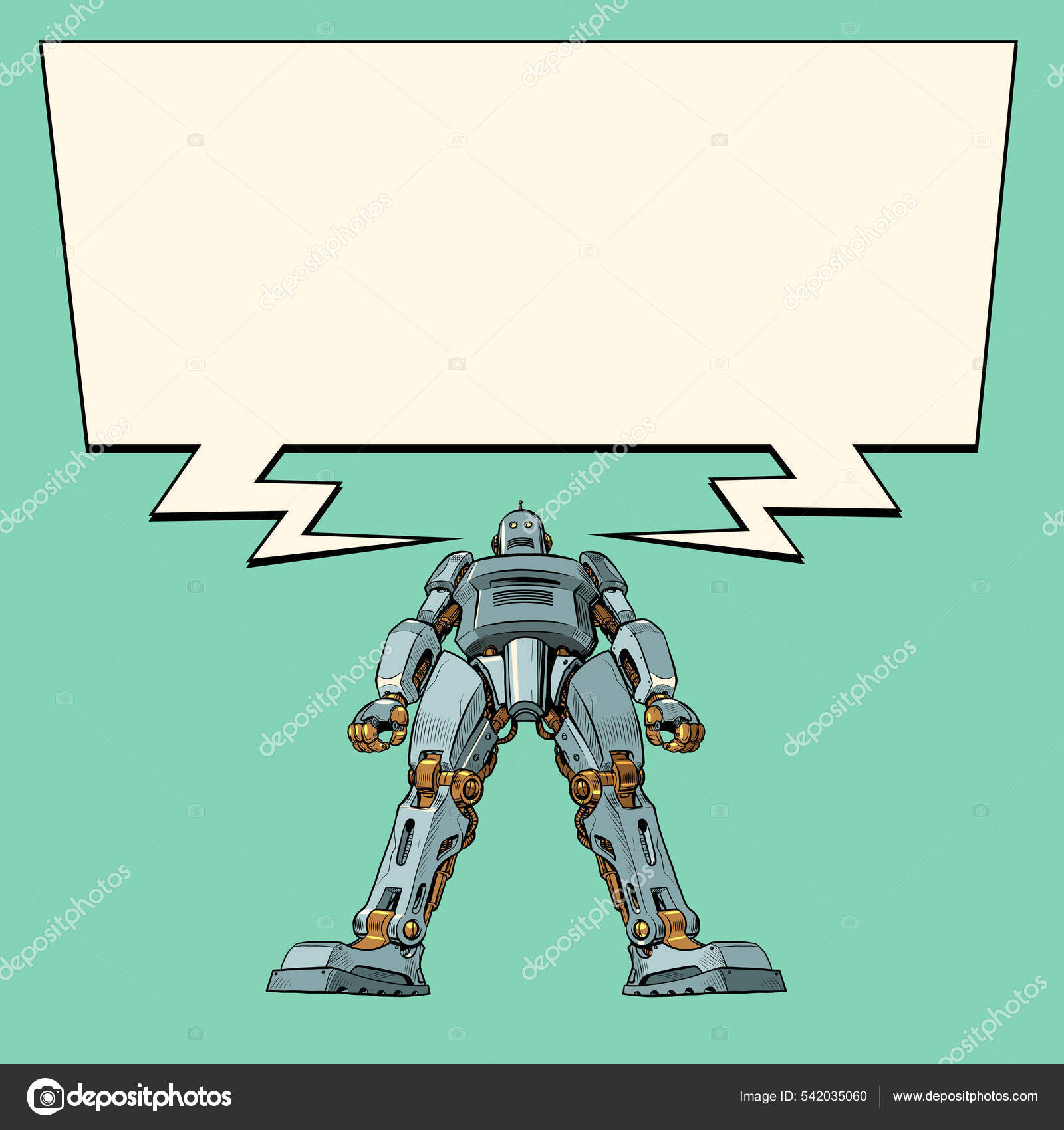 Giant Robot Cartoon