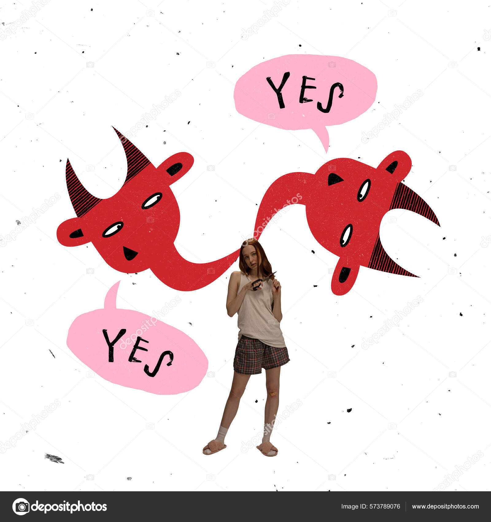 Residual Schizophrenia Cartoon