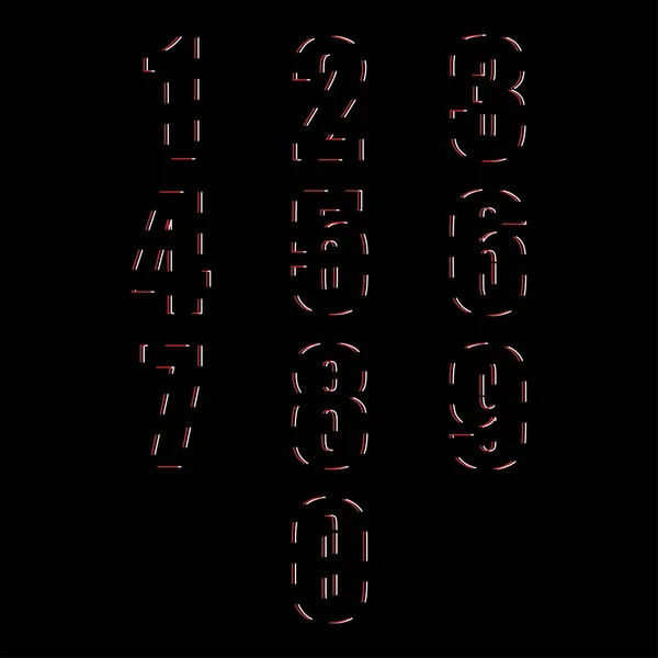 1989 numbers Imágenes Vectoriales, Gráfico Vectorial de 1989 numbers ...