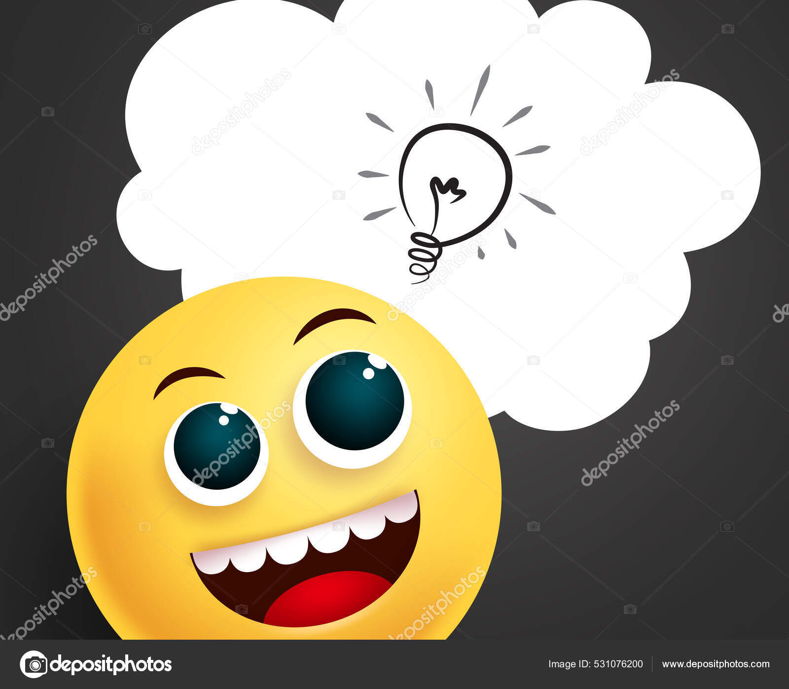 Idea Emoji Clip Art