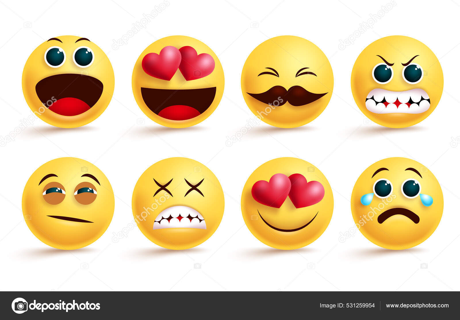 Smiley Gezicht Emoticons Clipart