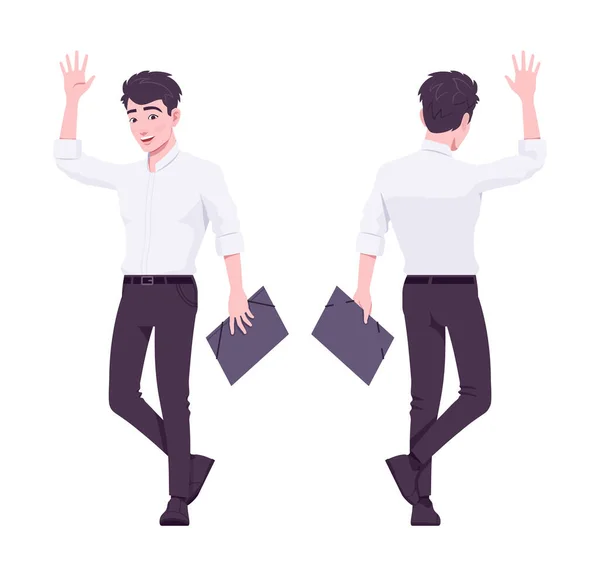 Office boy Vector Images | Depositphotos