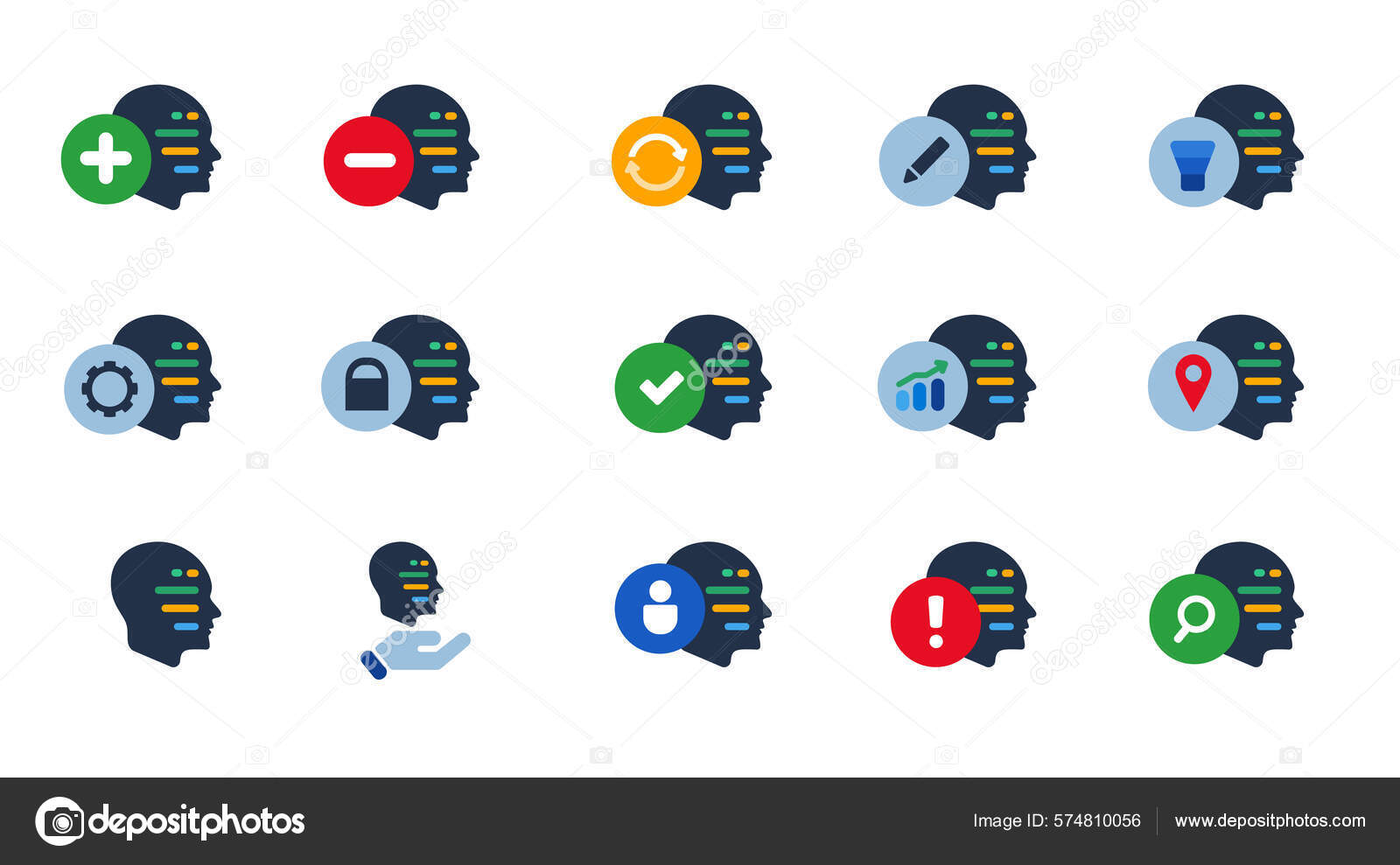 Code Programming Head Symbol Artificial Inteligence Machine Learning ...