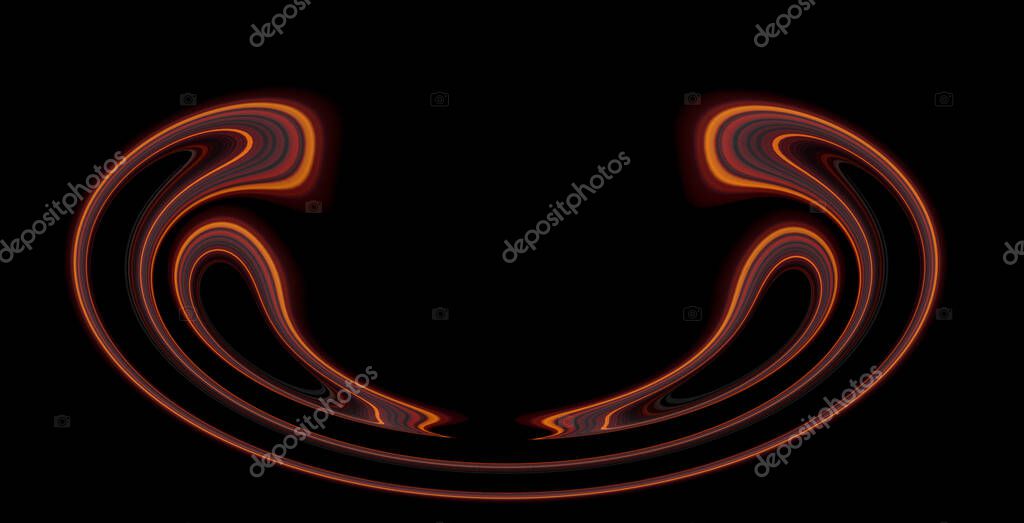 3d renderizado de arte abstracto 3d background.Colorful remolino ...